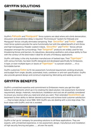 Ideal Security Provision to Embassies through Advanced Fencing Systems ...