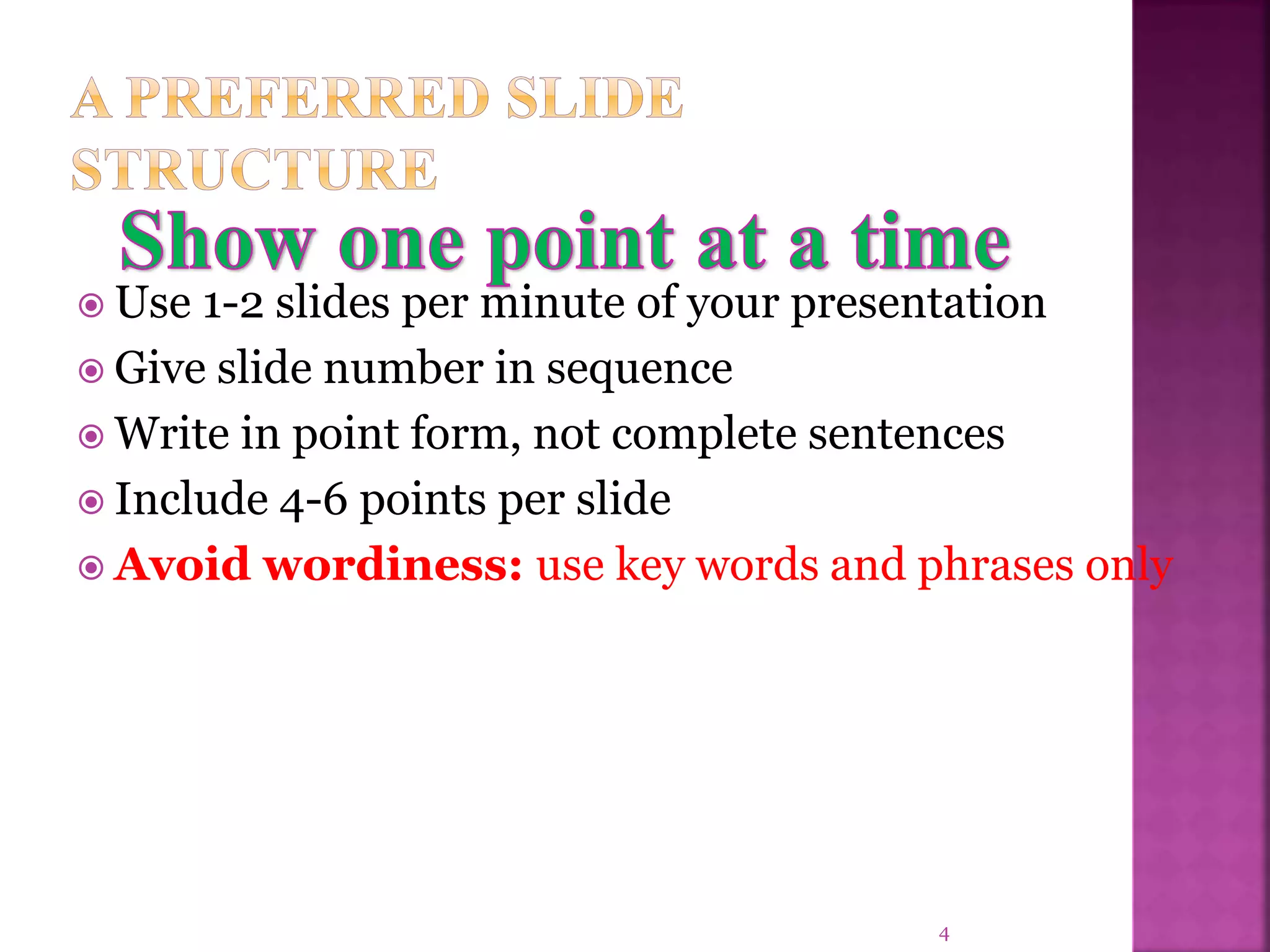 Key Features of Ideal Slide Preparation for Powerpoint Presentation | PPTX