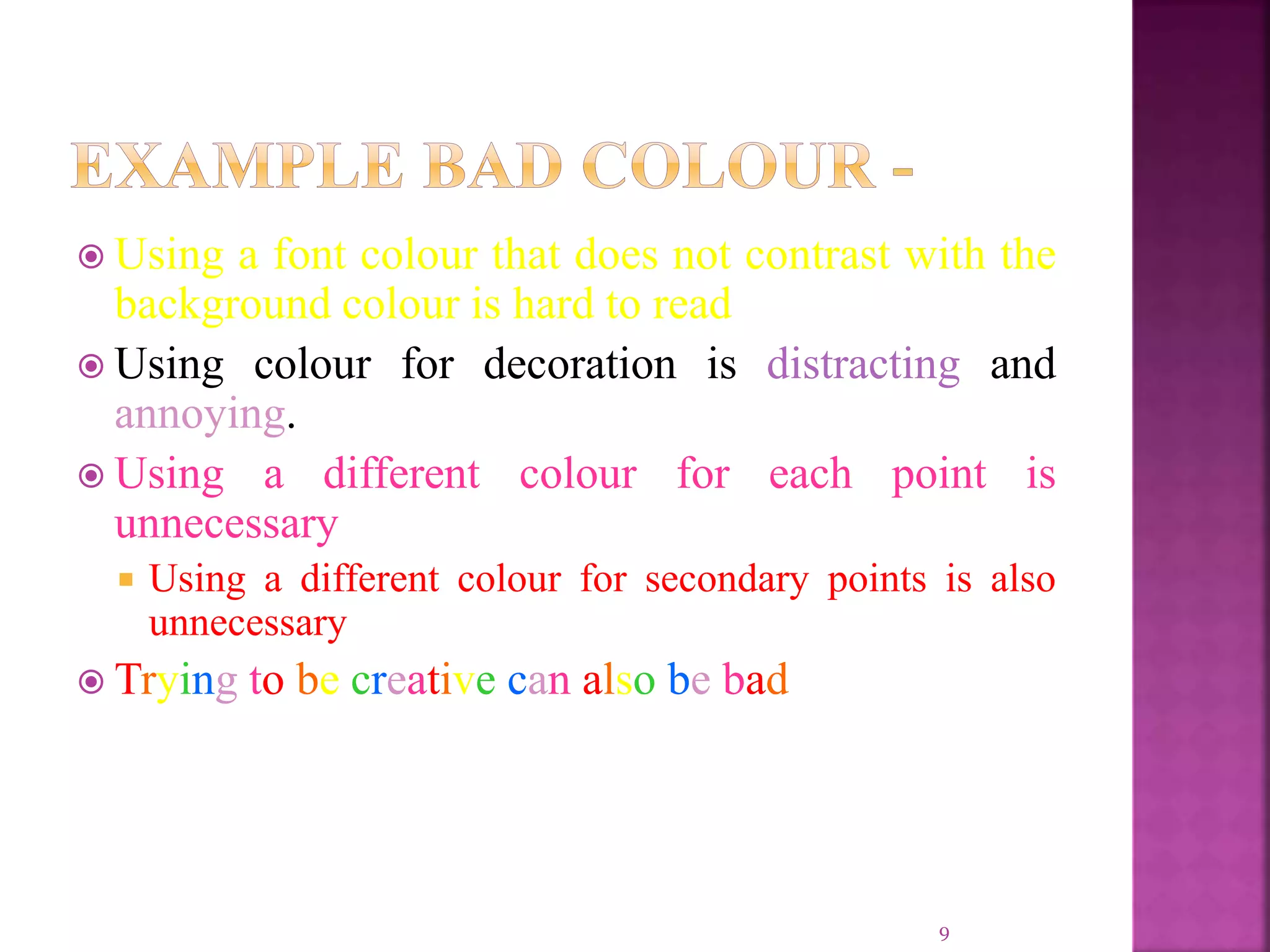 Key Features of Ideal Slide Preparation for Powerpoint Presentation | PPTX