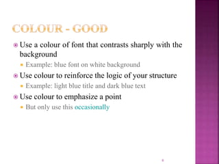 Key Features of Ideal Slide Preparation for Powerpoint Presentation | PPTX