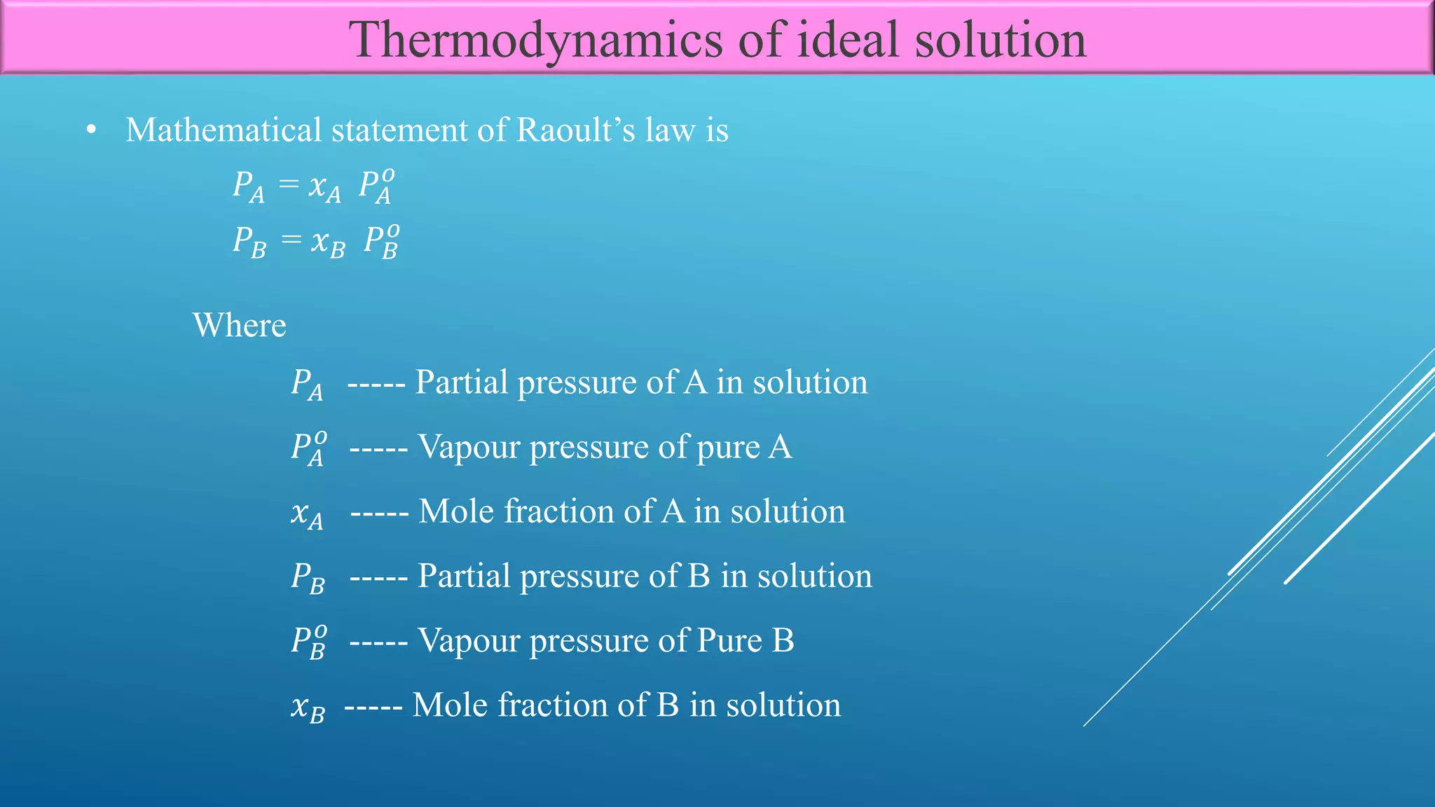 Ideal solution | PPTX