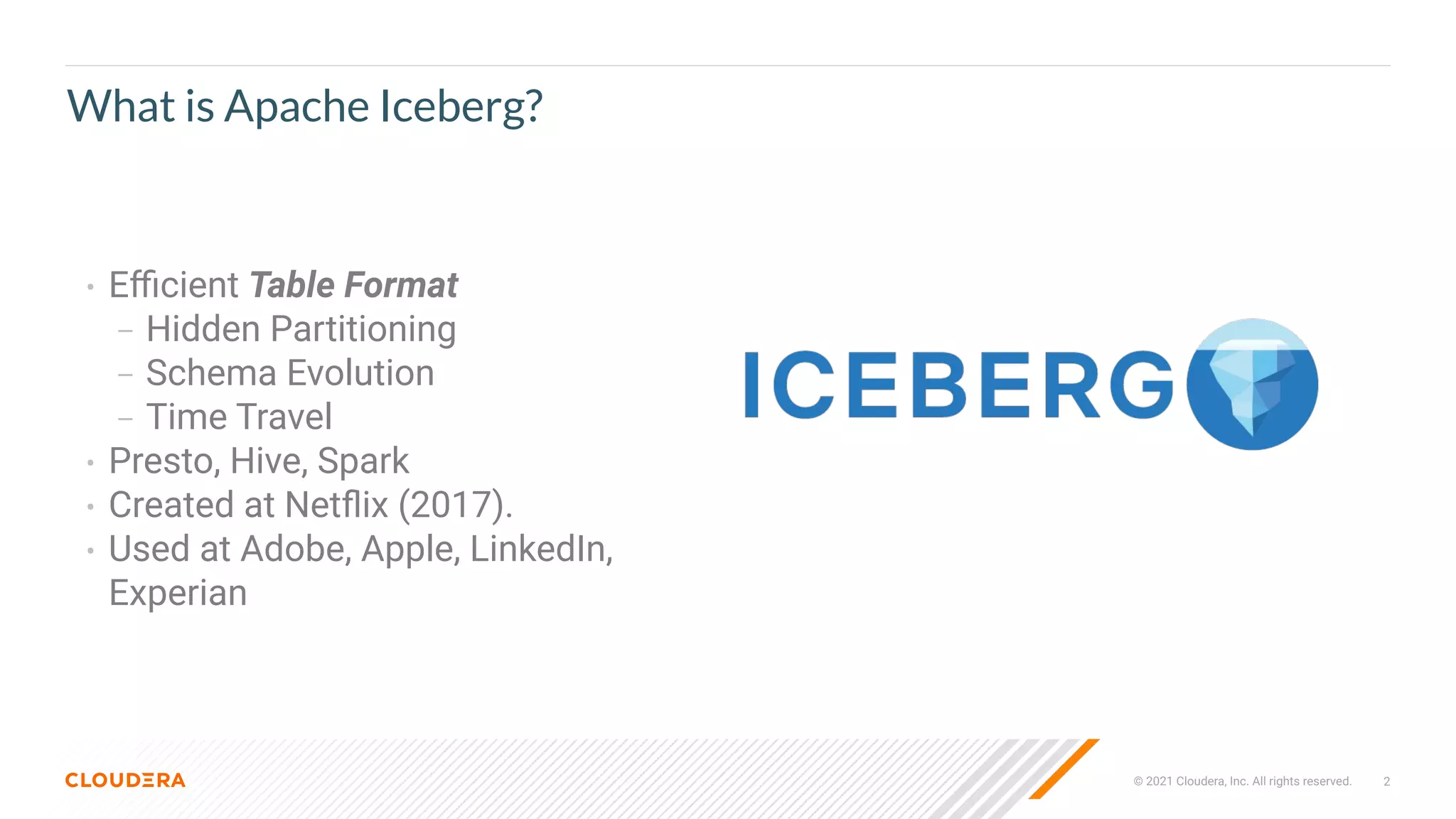 Apache Iceberg Presentation for the St. Louis Big Data IDEA | PPT