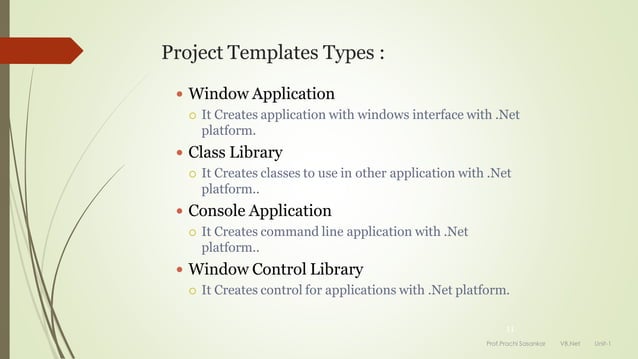 Ide and datatypes vb-net-u-ii-p2 | PPT