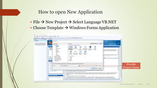 Ide and datatypes vb-net-u-ii-p2 | PPT