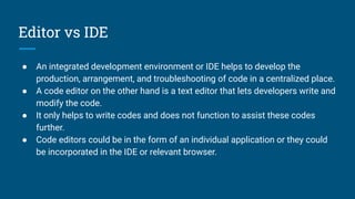 IDE and Toolset For Magento Development | PPT
