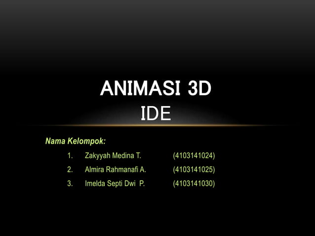 Ide animasi | PPT