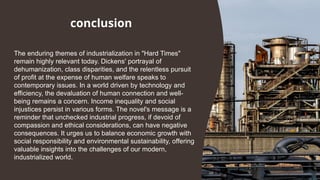 Idea of The Industrial Revolution in "Hard Times" | PPTX