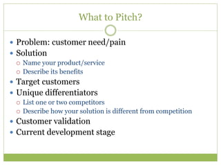 Idea Pitch Template - for entrepreneurship | PPT