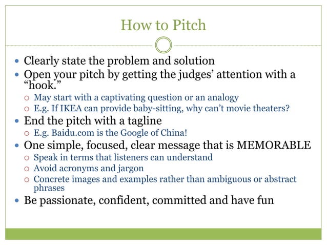 Idea Pitch Template - for entrepreneurship | PPT