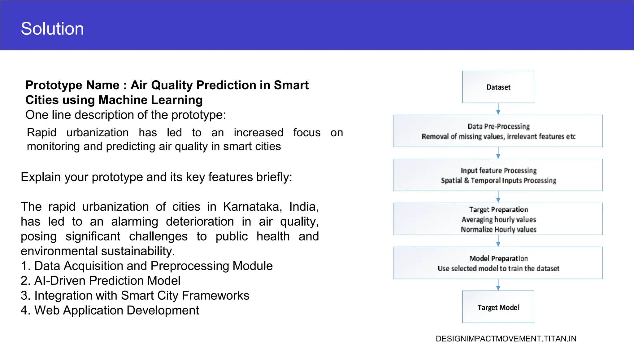 Air pollution prediction in smart cities | PPTX