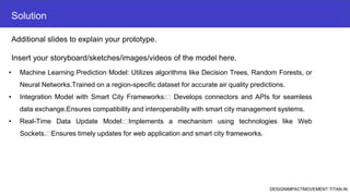 Air pollution prediction in smart cities | PPTX