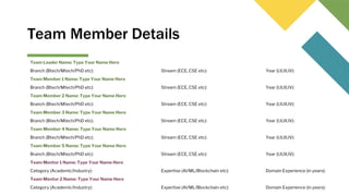 Idea Presentation Format - SIH 2022 - College.pptx