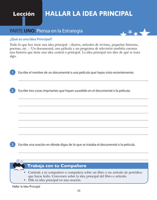 Idea principal | PDF