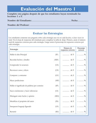 Idea principal | PDF