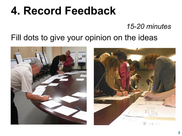 Idea rating sheets - instructions template | PPT