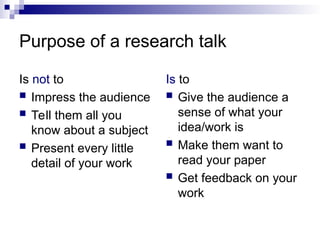 How to present your research: A detailed guide | PPT