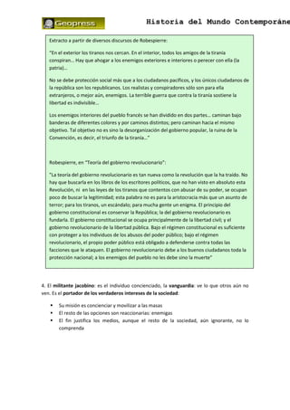 Los jacobinos | DOCX