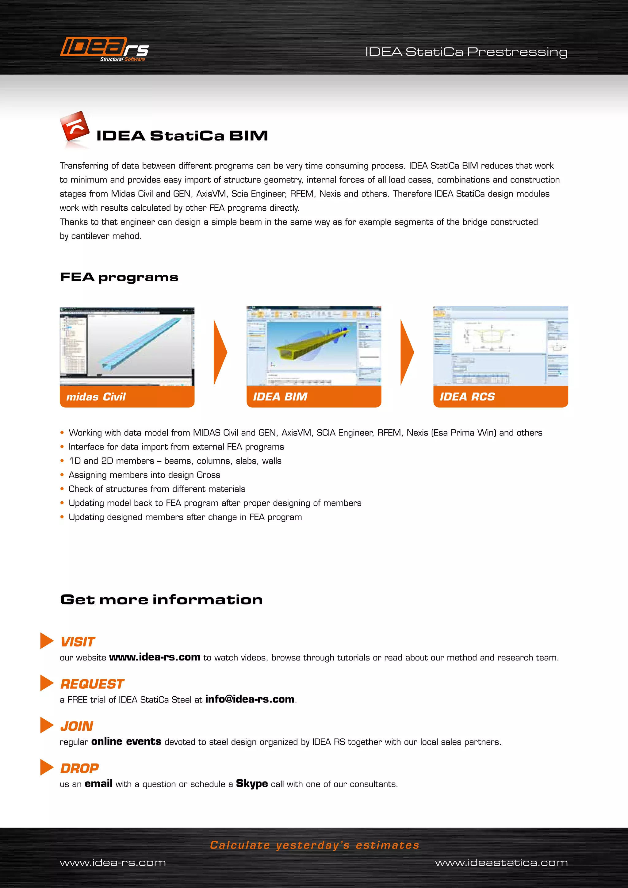 IDEA StatiCa prestressing | PDF
