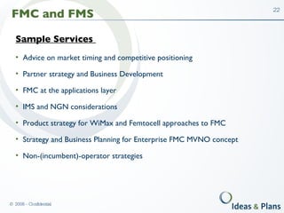 Ideas And Plans Overview Feb 2009 | PPT