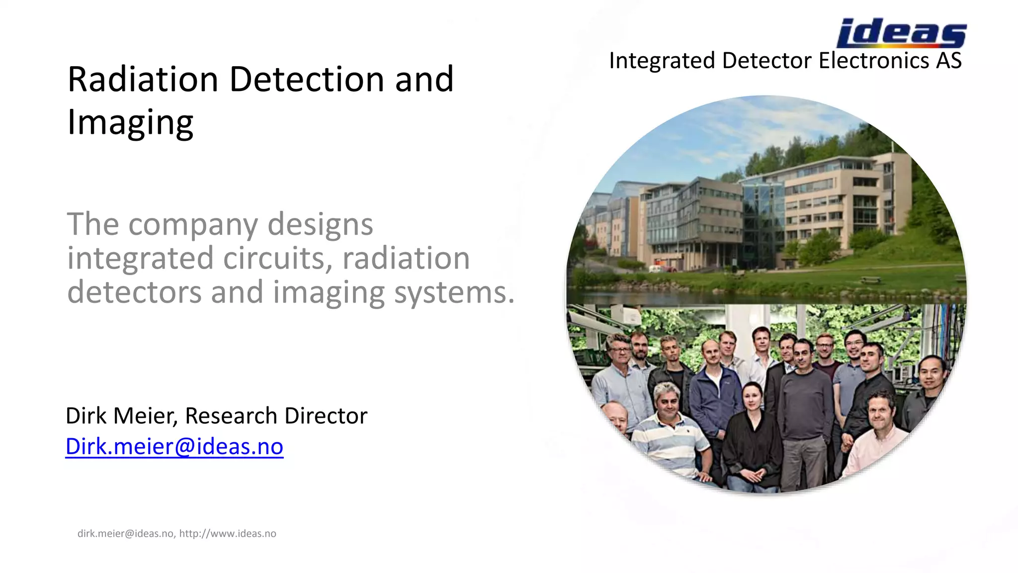Radiation Detection and Imaging | PPT