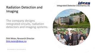 Radiation Detection and Imaging | PPT