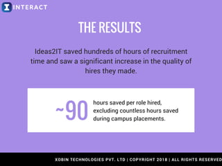 Ideas2IT Review for Xobin Interact | PDF