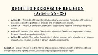 Ideas and ideals of the indian constitution | PDF