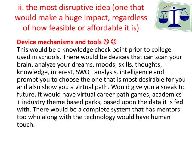 Idea selection | PPT