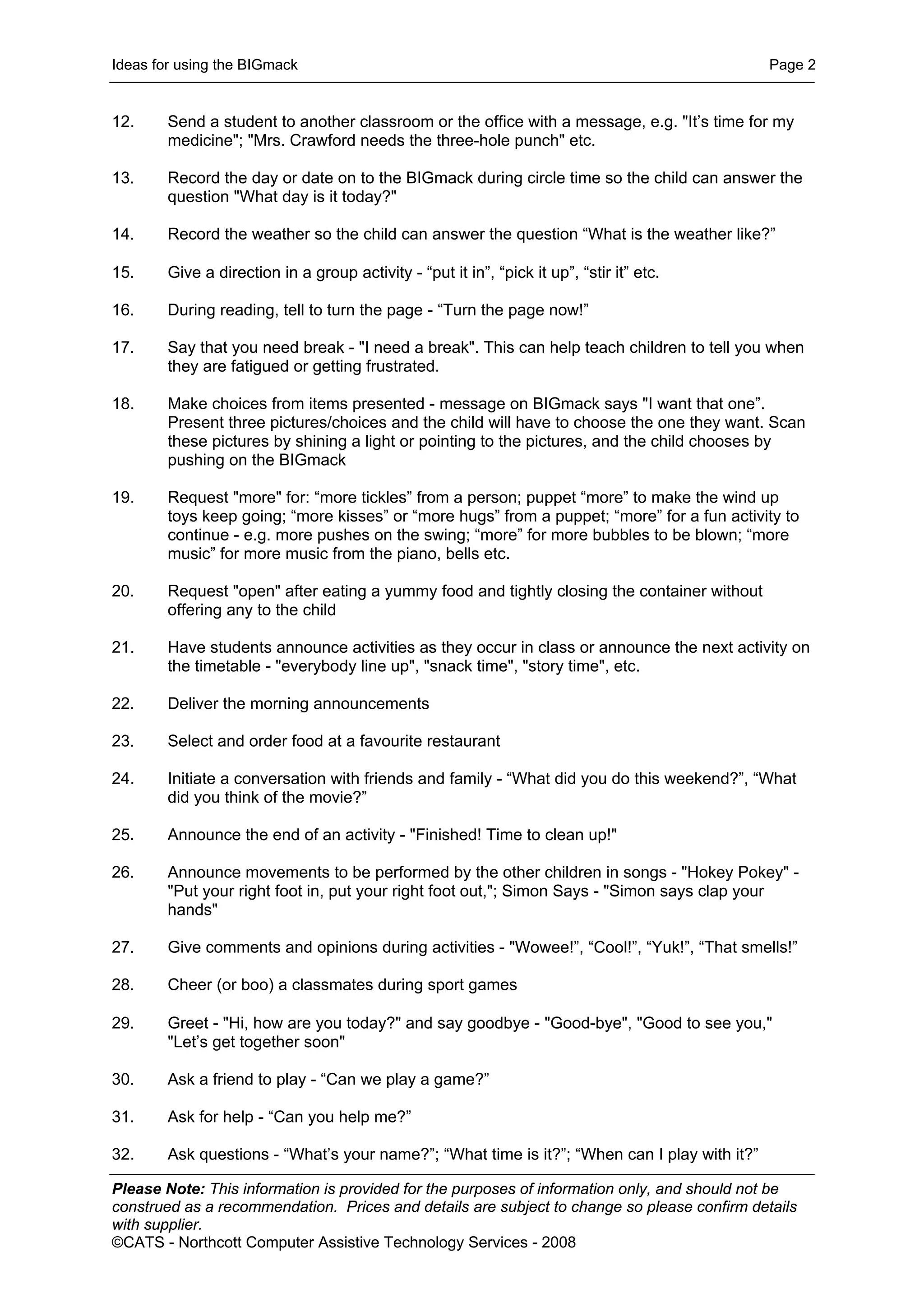 Ideas for bigmack | PDF