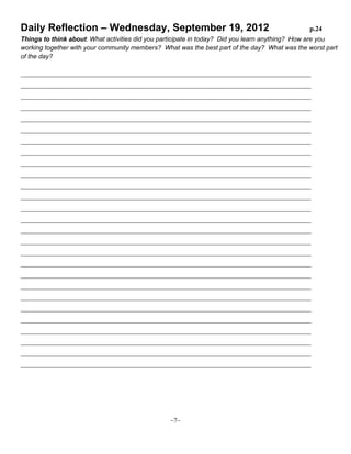 Ideas For Changing Your Classroom Into A Community | PDF