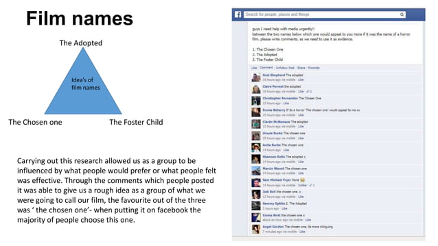 Ideas for film name | PPT