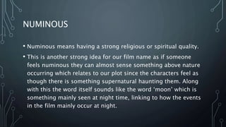 Ideas for film name | PPT