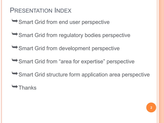 Smart Grid | PPTX