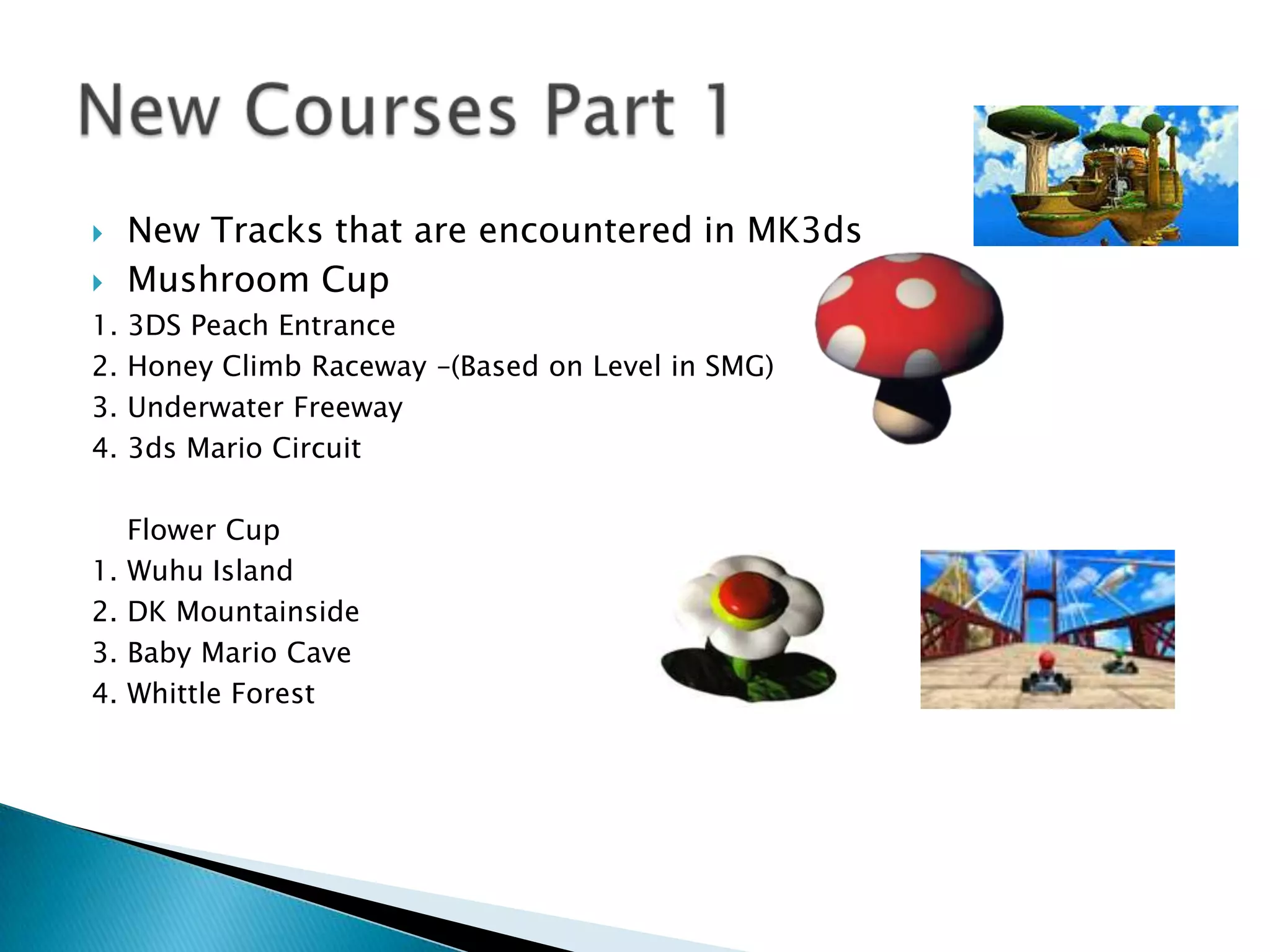 Ideas for mario kart 3ds | PPTX | Racing Video Games | Video Game Genres