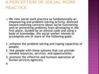 social work; teaching ideas | PPTX