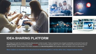Idea Sharing: How To Share Ideas In The Workplace | PDF