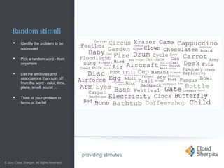 Ideas & innovation | PPT