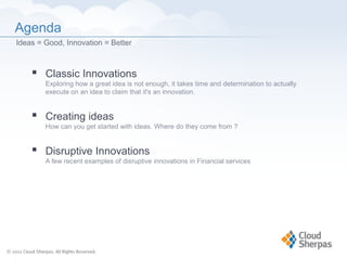 Ideas & innovation | PPT