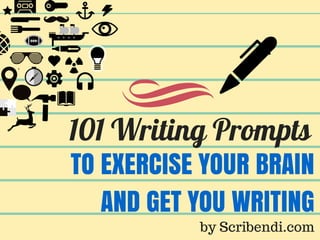 101 Writing Prompts | PPT