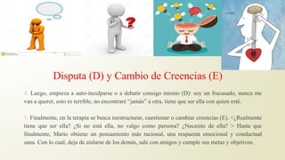 Ideas irracionales que nos neurotizan | PPTX
