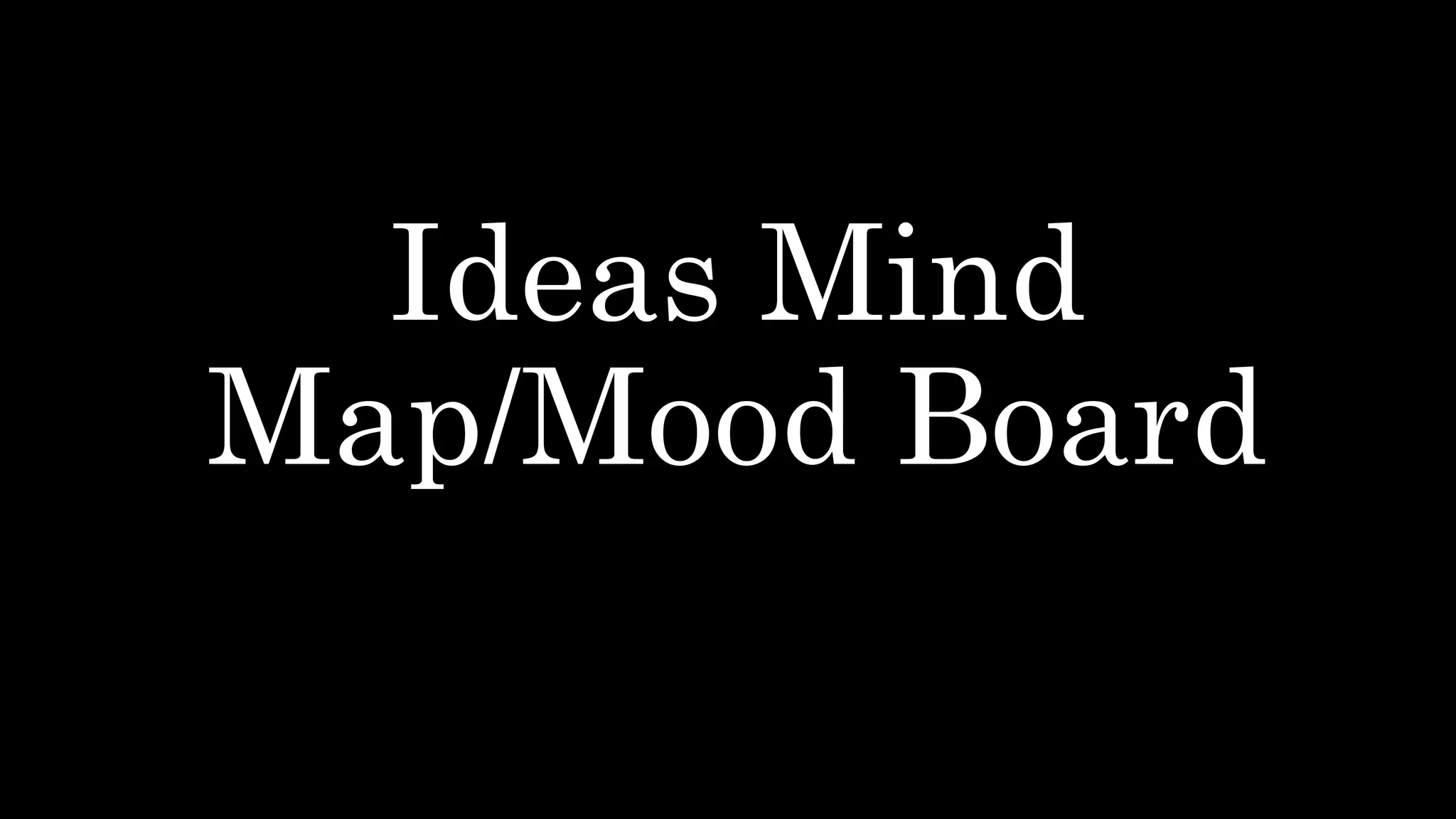 Ideas mind map | PPTX