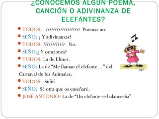 ¿QUÉ SABEMOS DE LOS ELEFANTES? | PPT