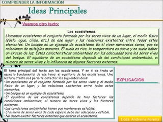 Ideas principales | PPT