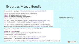 Deploying Data Science Engines to Production | PPT