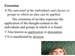 LOGIC: Ideas & Terms | PPTX