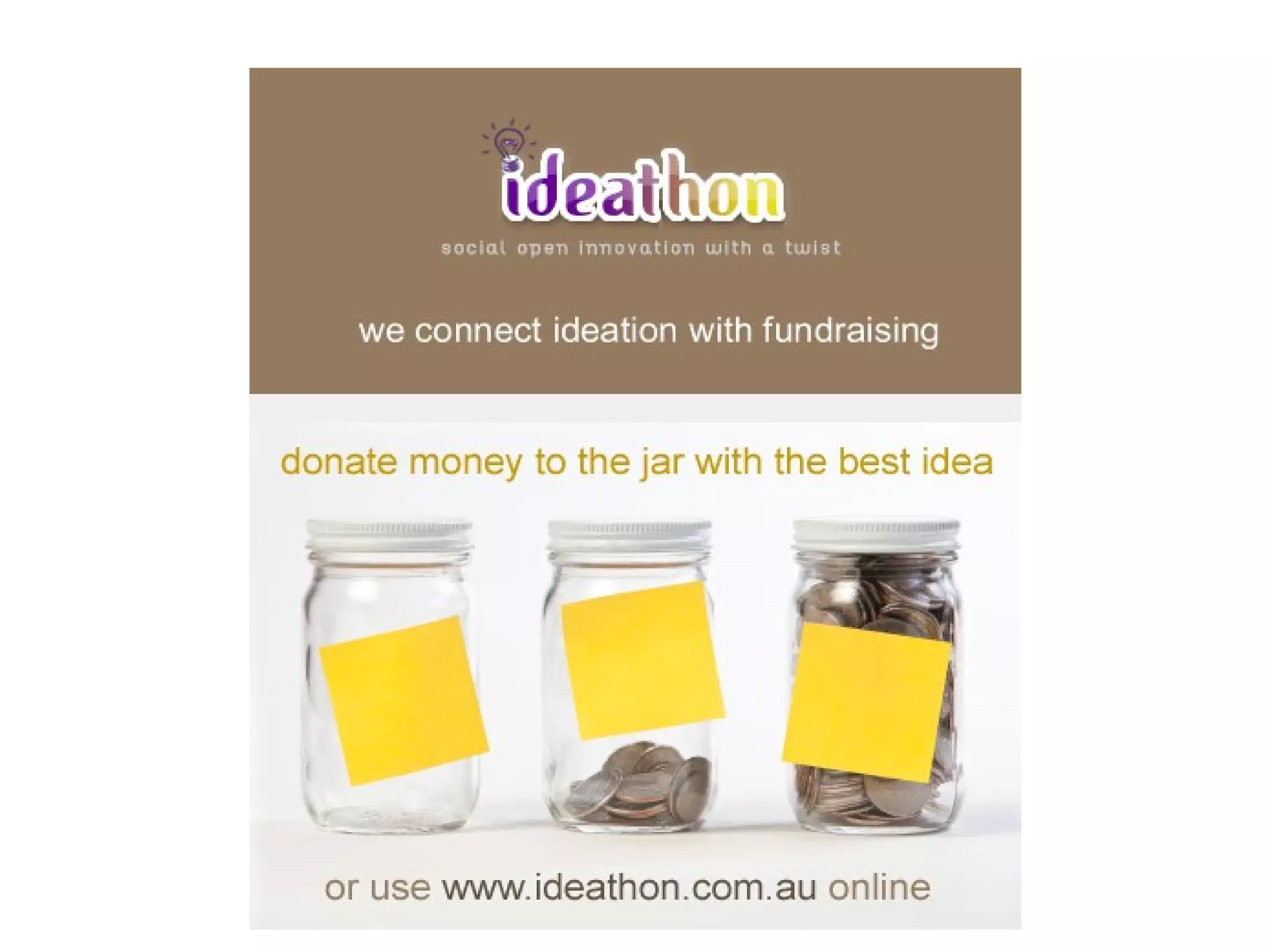 ideathon - Ideas That Give - Social Open Innovation with a Twist | PPT