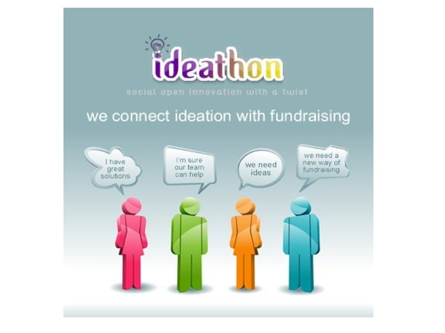 ideathon - Ideas That Give - Social Open Innovation with a Twist | PPT ...