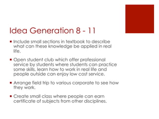 Ideate design thinking lab class - warut vichanyuttanakul | PDF ...