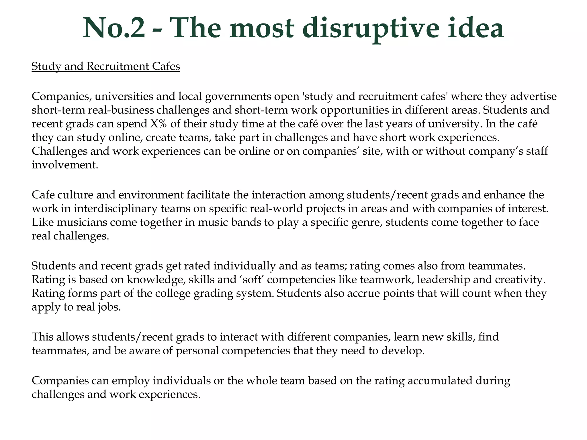 Ideate - Selected Ideas | PPTX