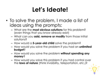Ideate diagram | PPT